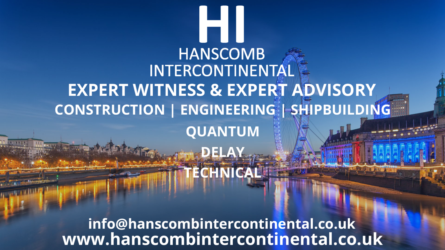 Hanscomb Global Expert Offering - Hanscomb Intercontinental